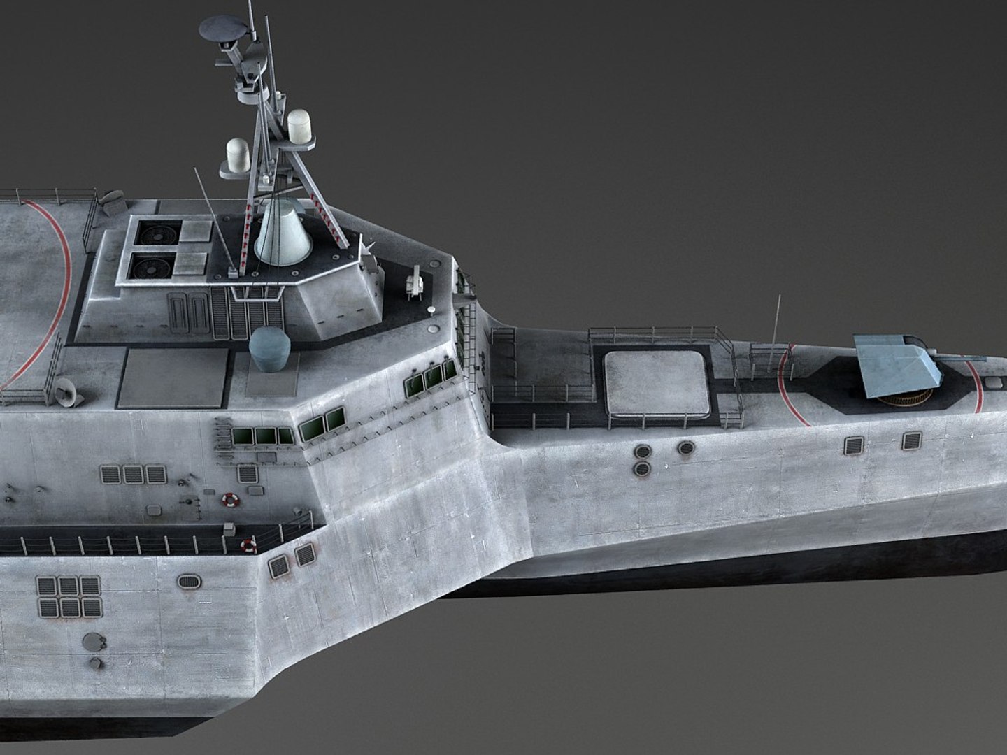 Uss Independence Battle Battleship 3d Model
