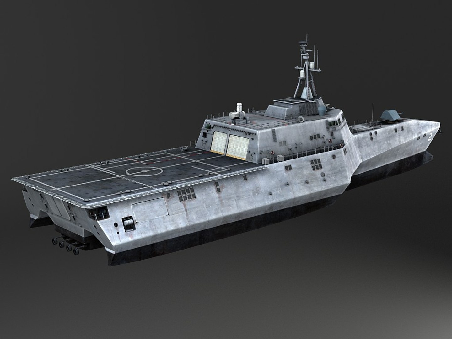 Uss Independence Battle Battleship 3d Model