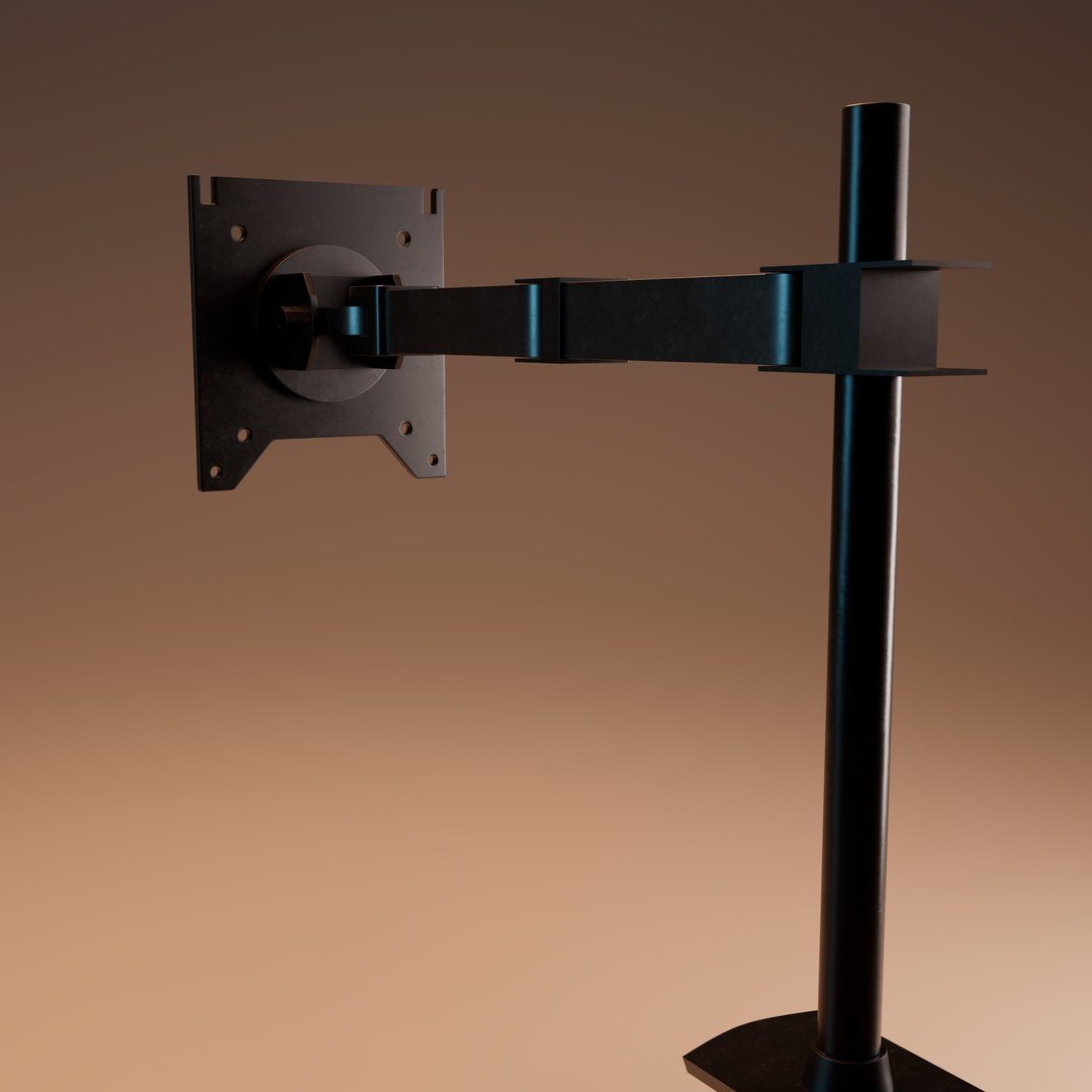 Bracket For Monitor 3D Model - TurboSquid 1919954