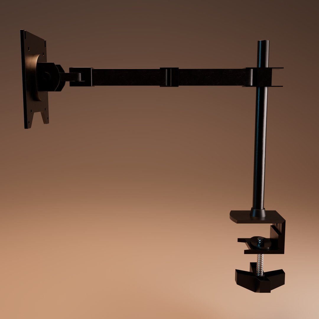 Bracket For Monitor 3D Model - TurboSquid 1919954