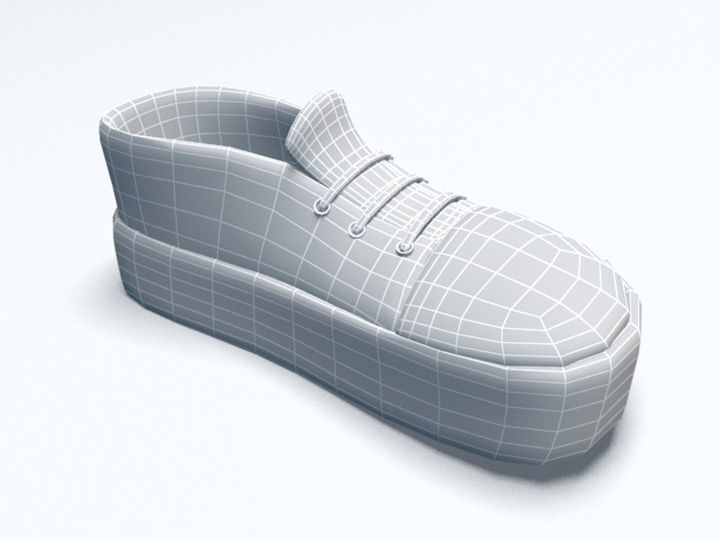 Cartoon Shoe 3D Model - TurboSquid 1382186