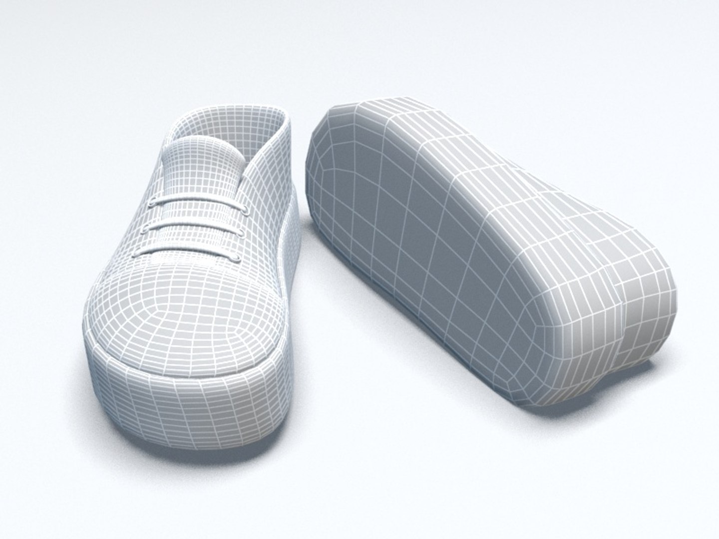 Cartoon Shoe 3D Model - TurboSquid 1382186