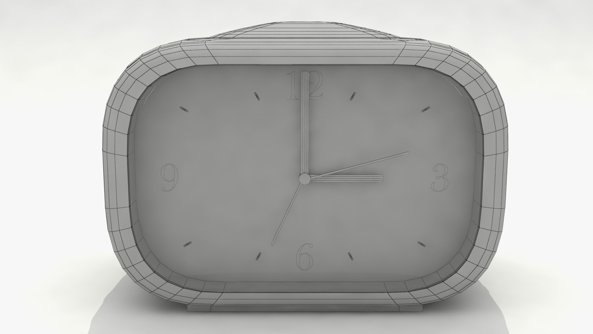 Alarm Clock 3d Dwg