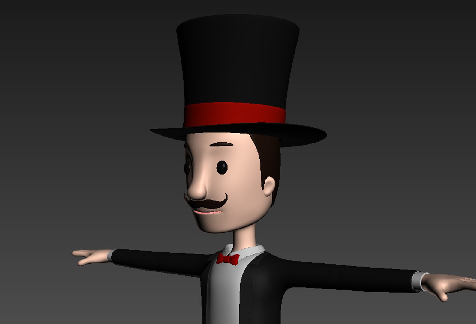 3D Model Magician Character Cartoon - TurboSquid 1336310