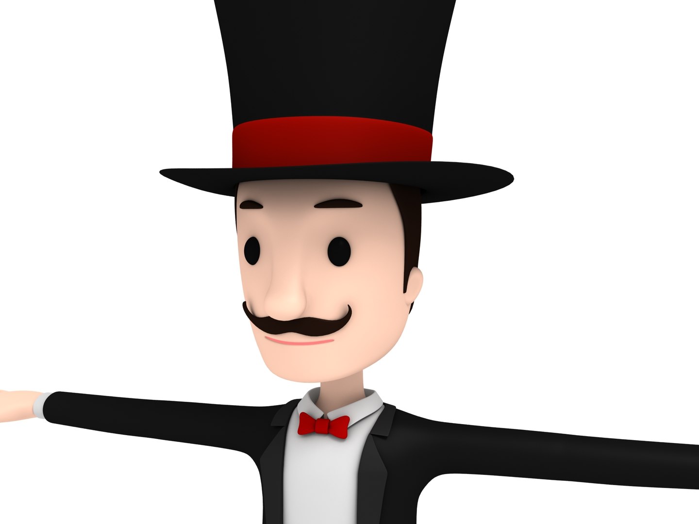 3D Model Magician Character Cartoon - TurboSquid 1336310