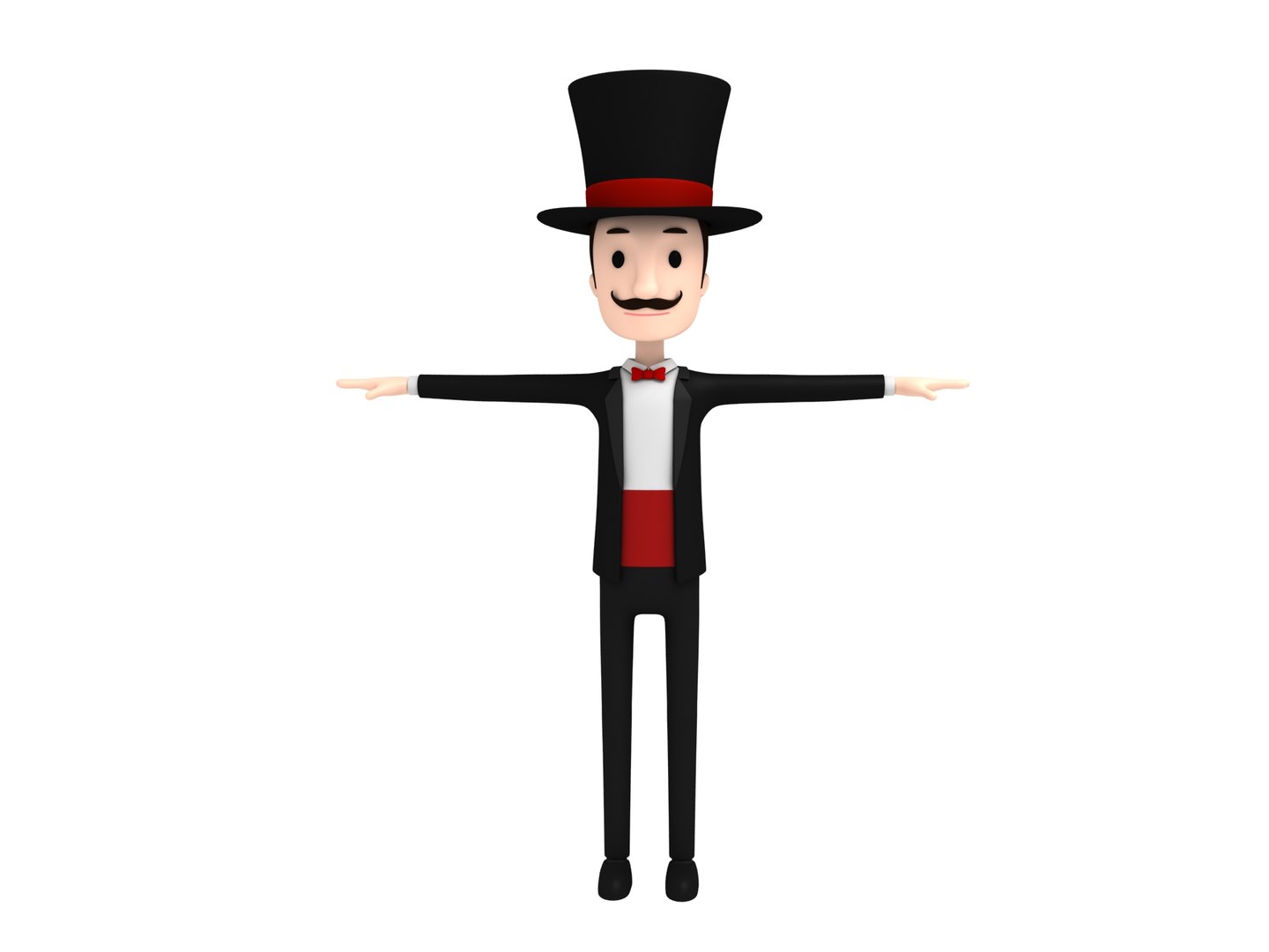 3D Model Magician Character Cartoon - TurboSquid 1336310
