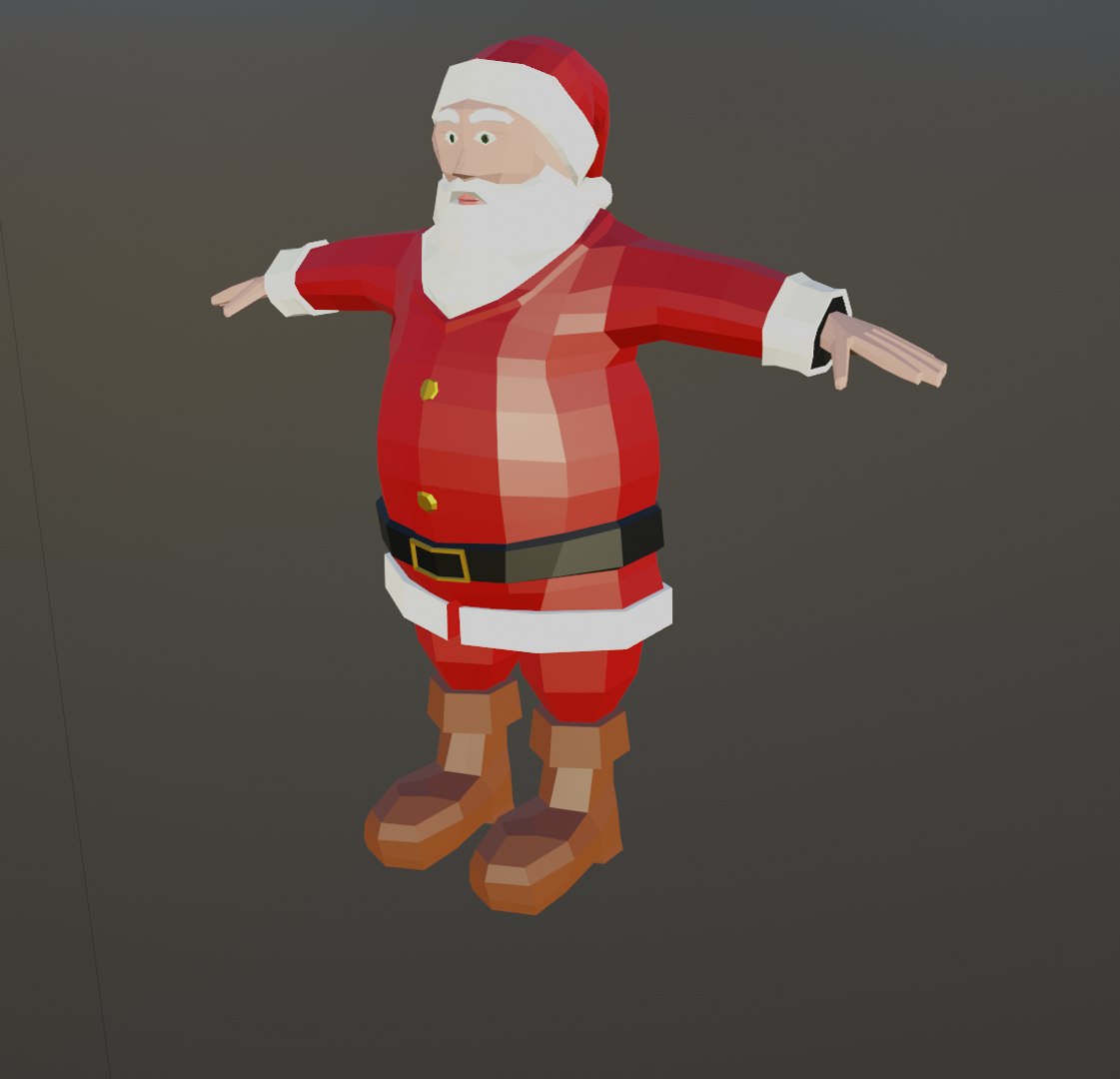 3D Santa Claus model - TurboSquid 2146473