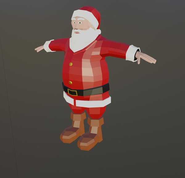 modelo 3d Papá Noel - TurboSquid 2146473