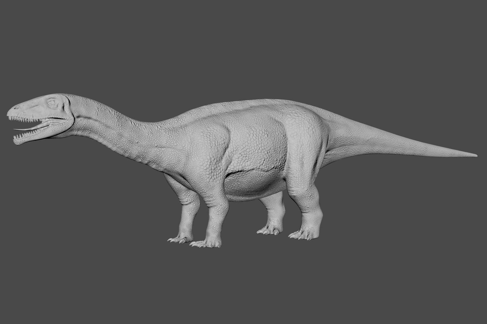 Lessemsaurus Dinosaur Triassic Animal 3D Model - TurboSquid 2335436