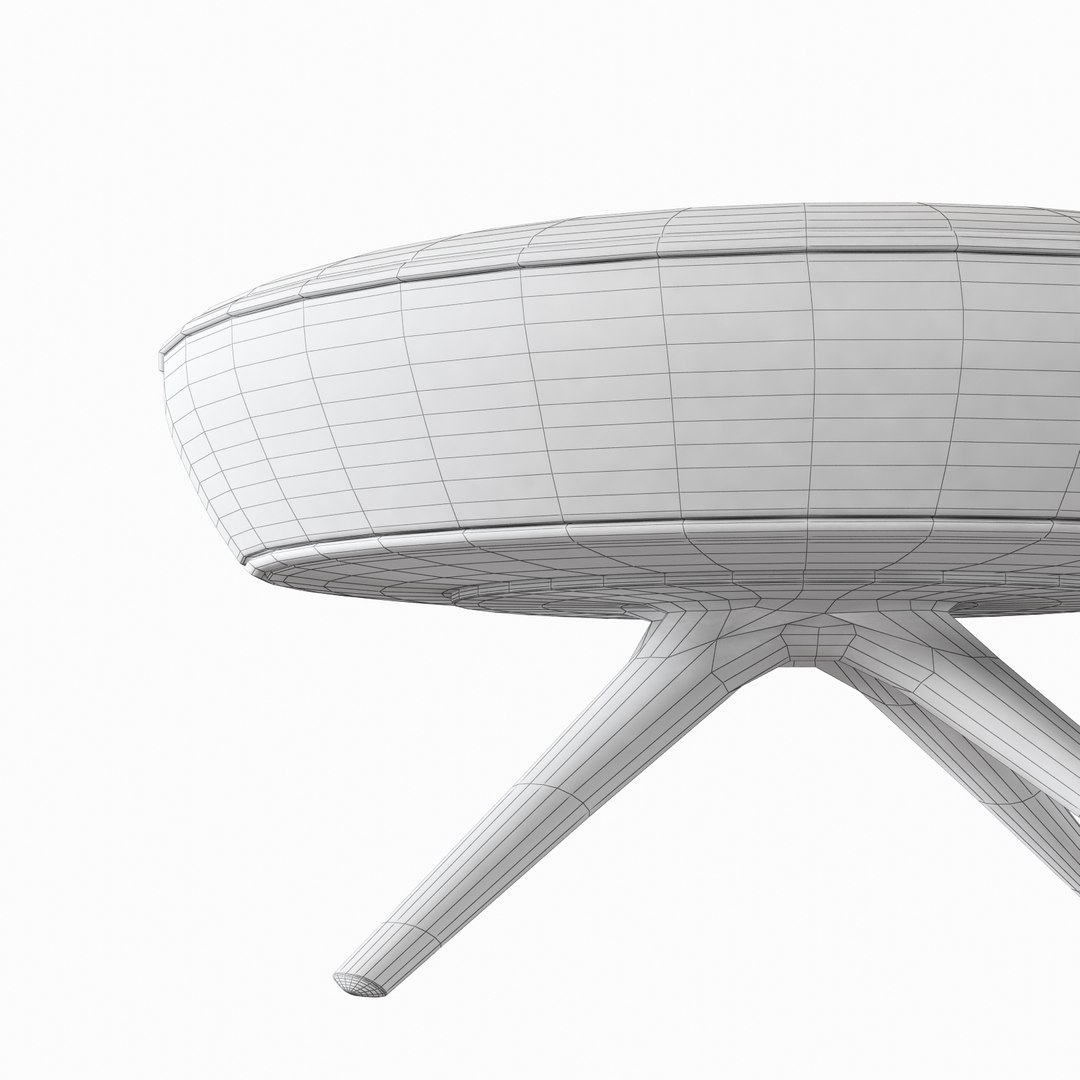 max vladimir kagan swivel ottoman