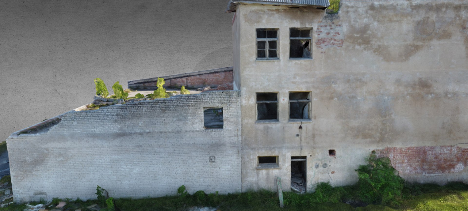 3D Model Huge Wrecked Soviet Factory - TurboSquid 1856032