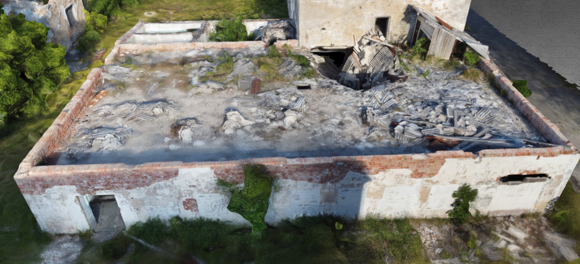 3D Model Huge Wrecked Soviet Factory - TurboSquid 1856032