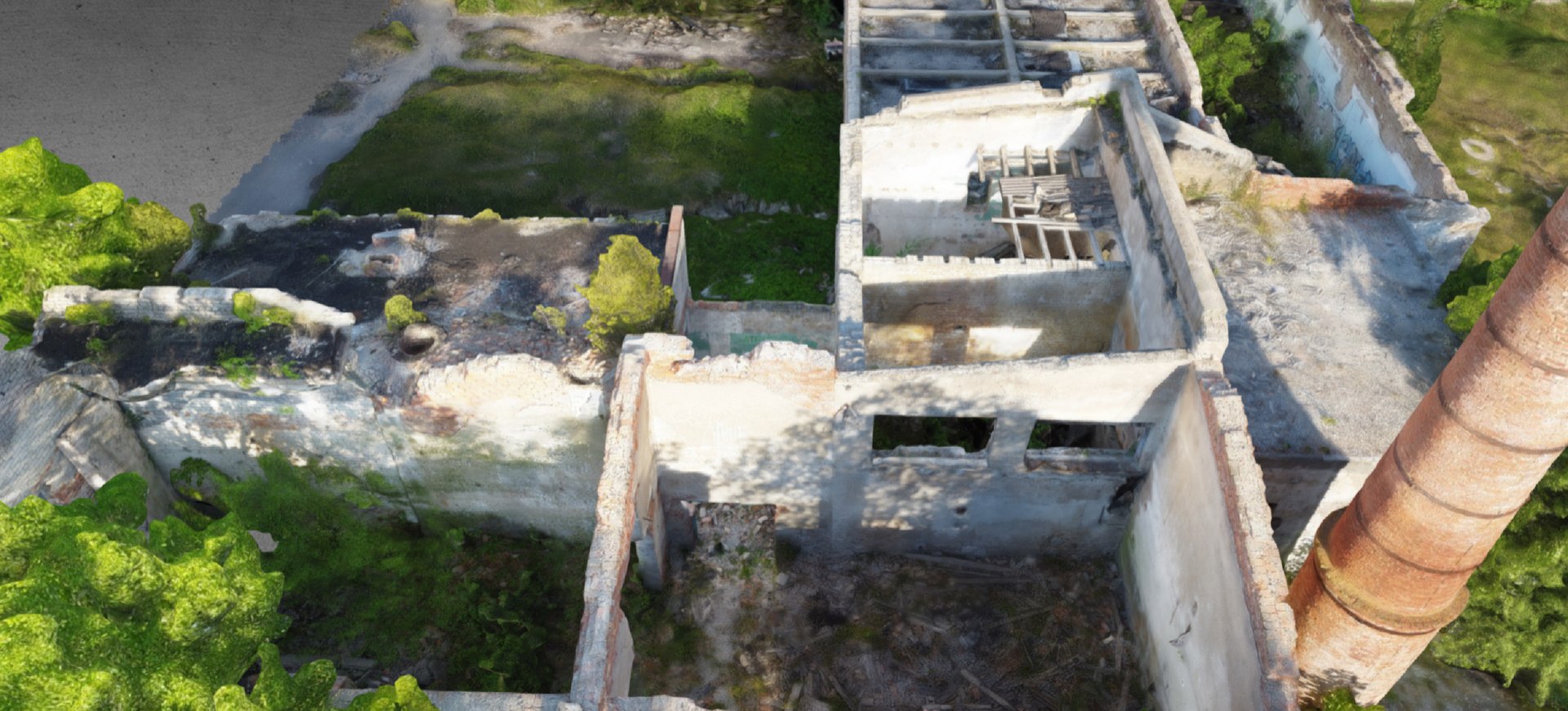 3D Model Huge Wrecked Soviet Factory - TurboSquid 1856032