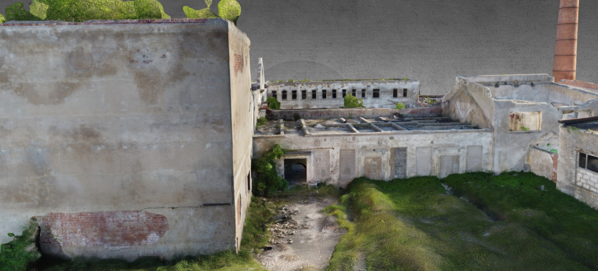 3D Model Huge Wrecked Soviet Factory - TurboSquid 1856032