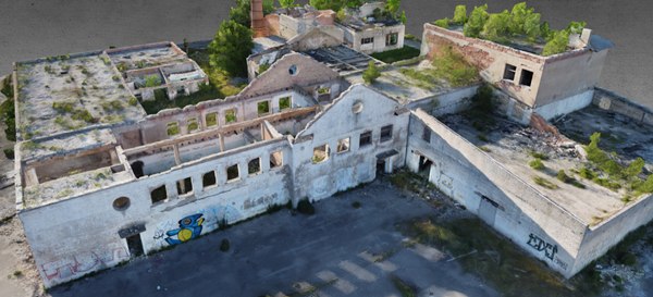 3D model Huge Wrecked Soviet Factory - TurboSquid 1856032