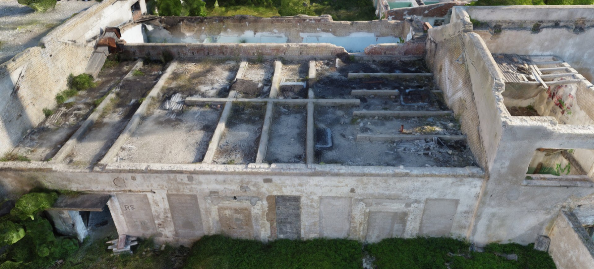 3D Model Huge Wrecked Soviet Factory - TurboSquid 1856032