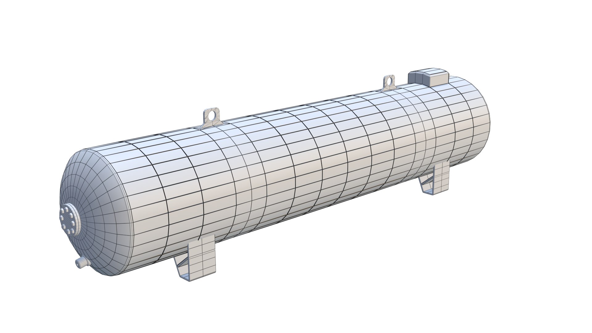Liquid Nitrogen Tank 3D Model - TurboSquid 2376146