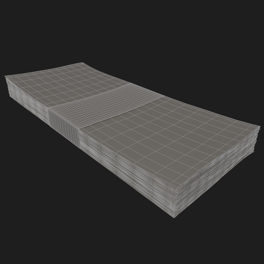 Dollar Stack 3d Max