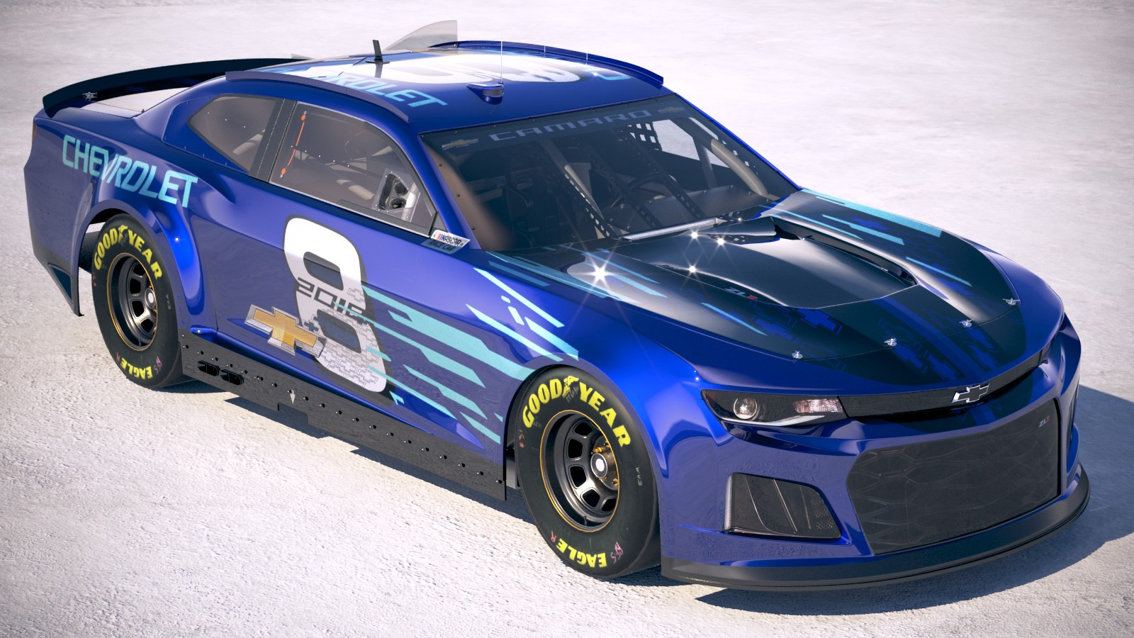 Nascar chevrolet camaro model - TurboSquid 1205607