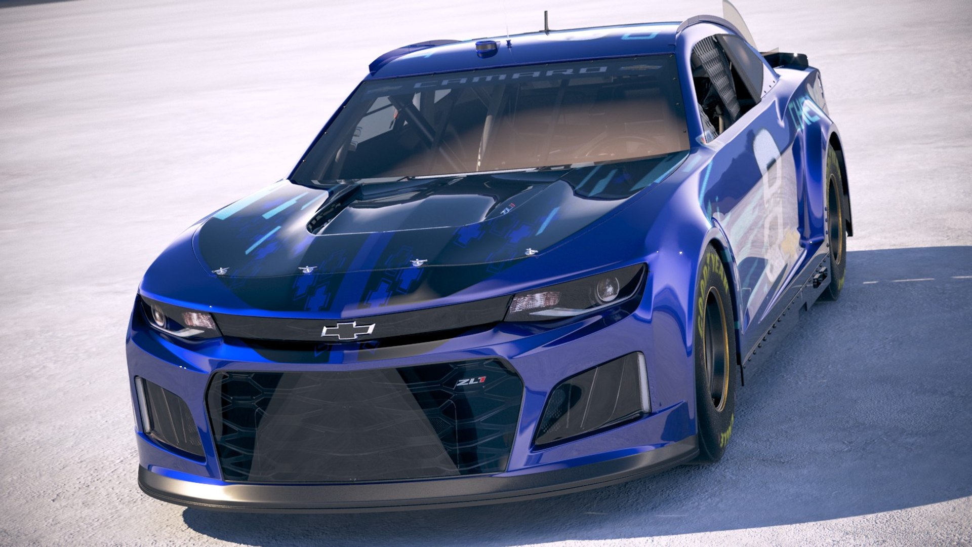 Nascar Chevrolet Camaro Model - TurboSquid 1205607
