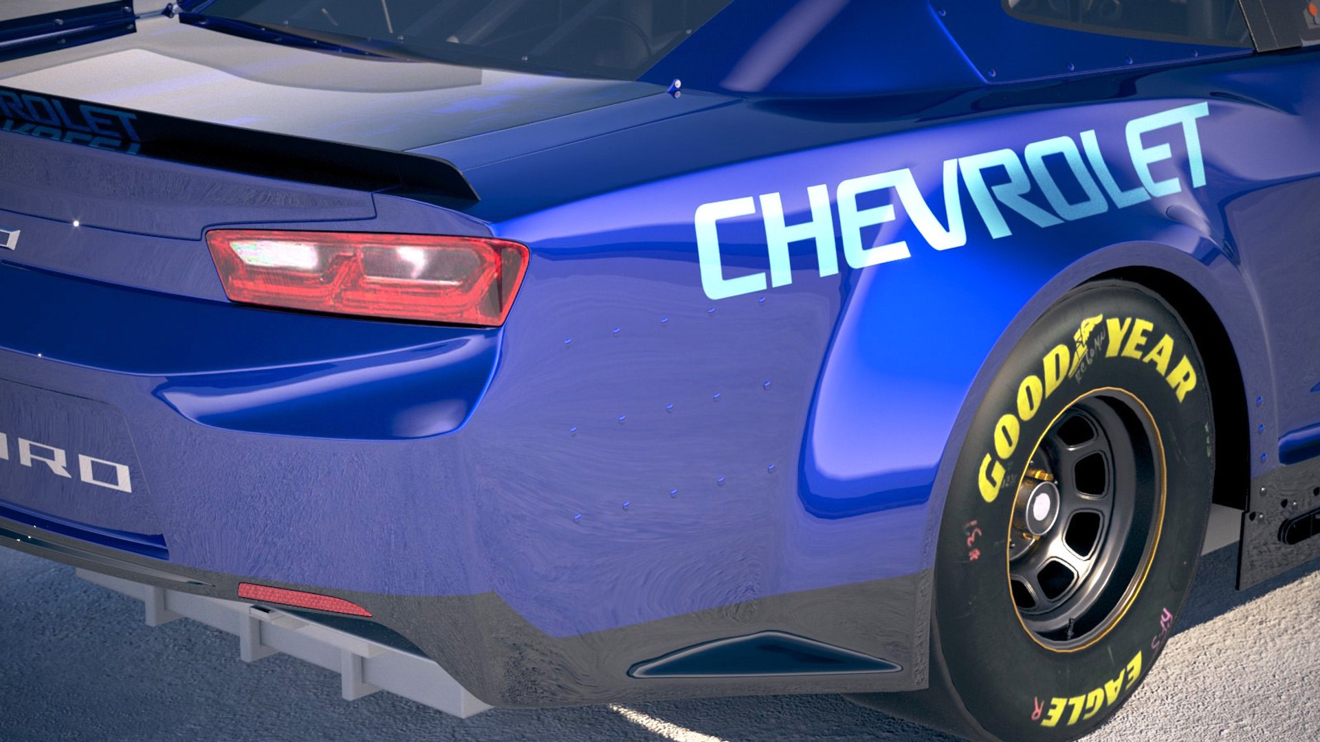 Nascar Chevrolet Camaro Model - TurboSquid 1205607