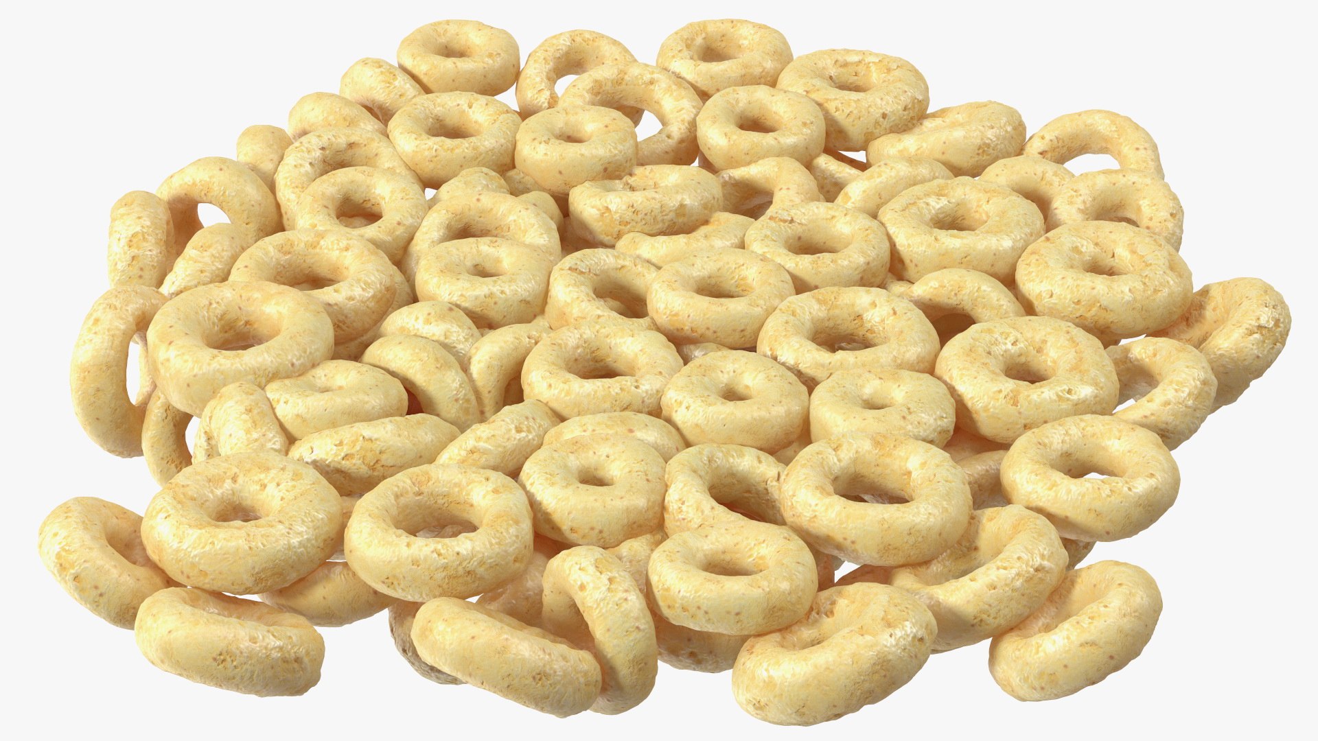 Oats Cereals Rings 3D model - TurboSquid 1749597