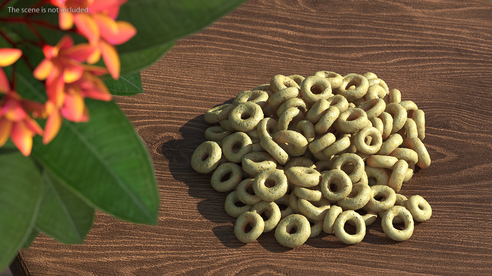 Oats Cereals Rings 3D model - TurboSquid 1749597