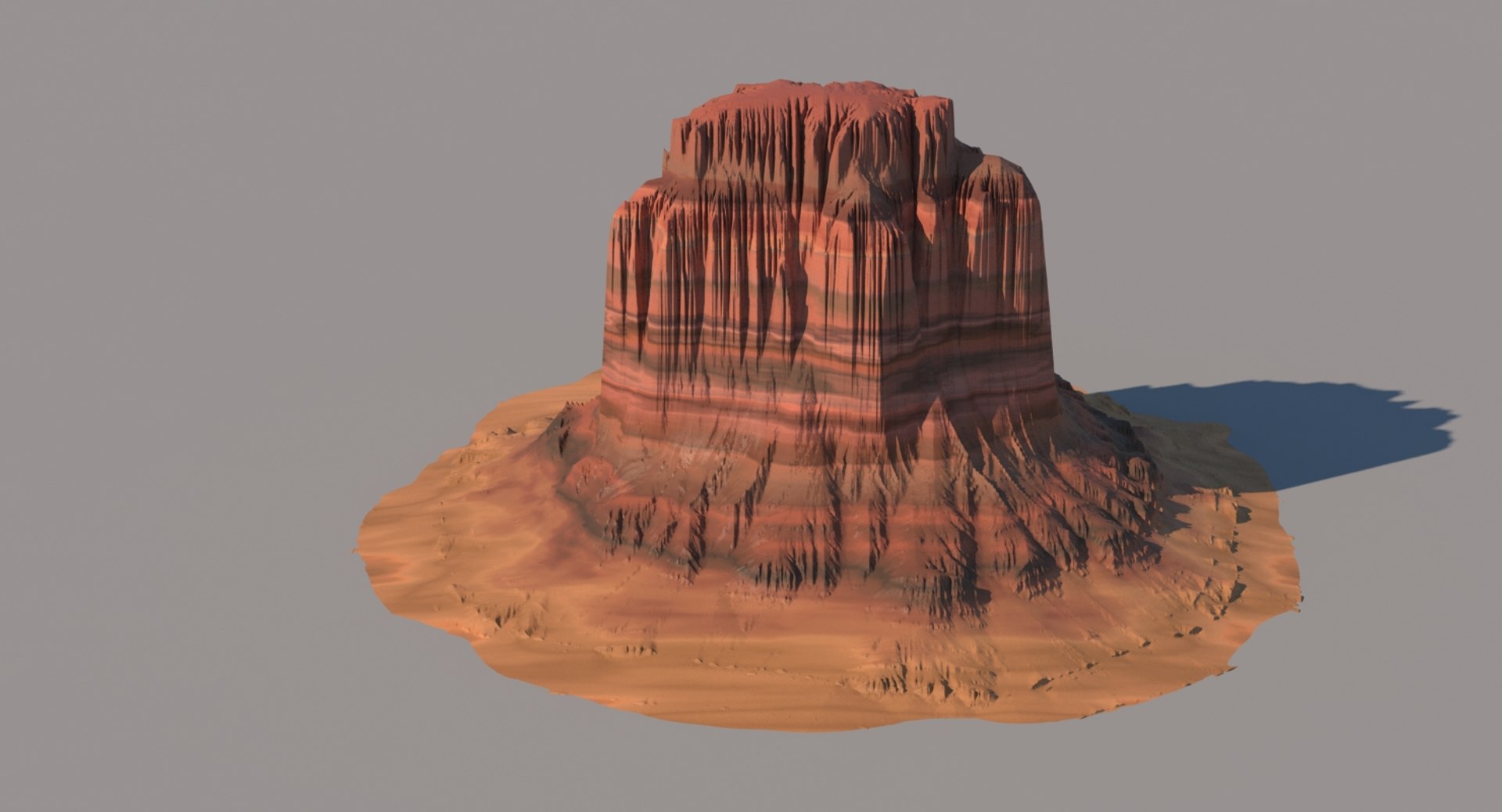 3d Arizona Mountain