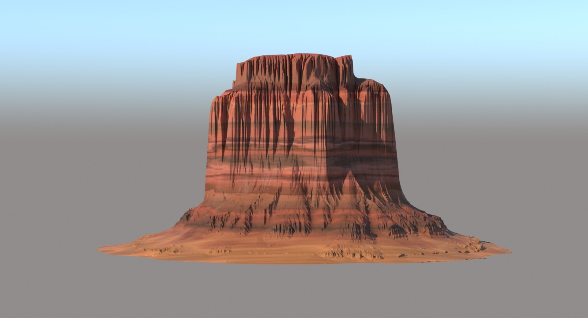 3d Arizona Mountain