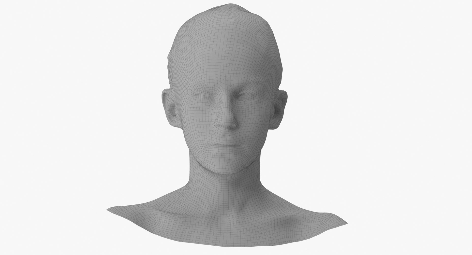 3D Rhea Human Head Eyes Model - TurboSquid 1674207