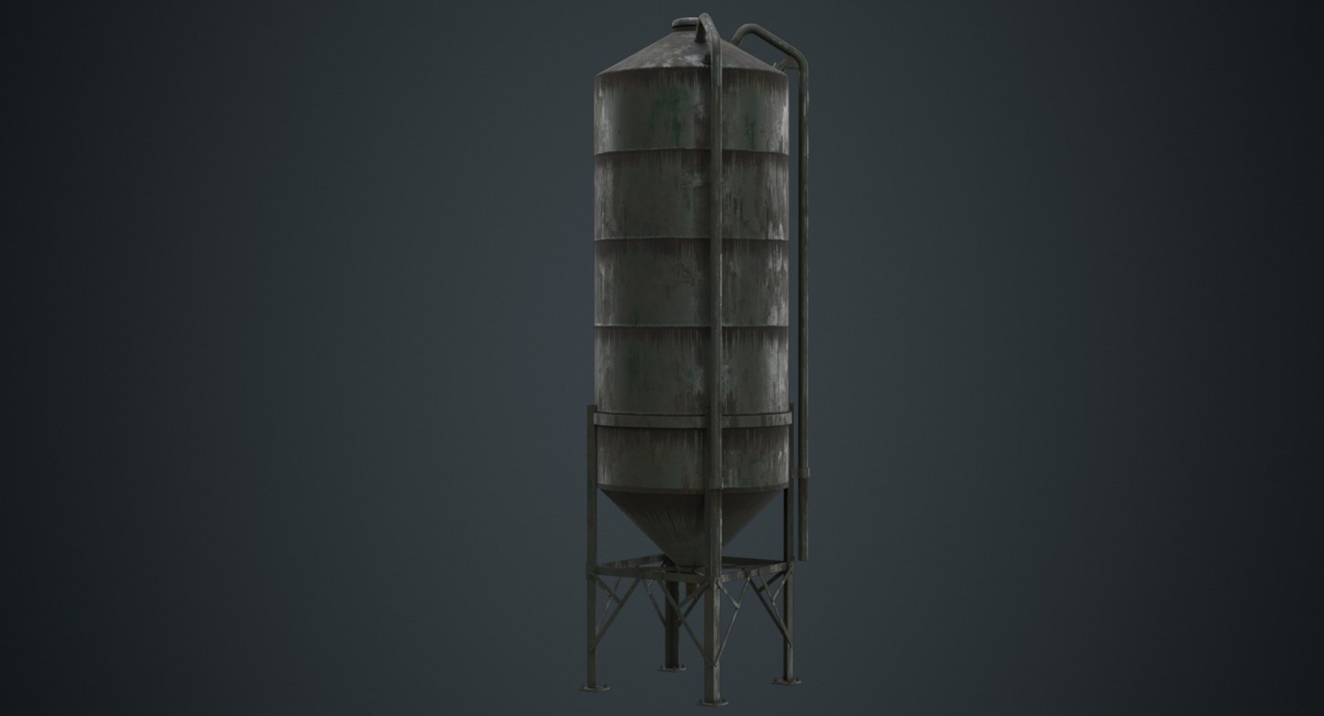 Silo 2c 3D Model - TurboSquid 1310502