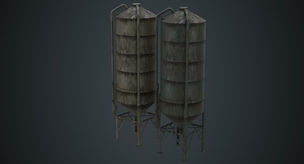 Silo Blender Models for Download | TurboSquid