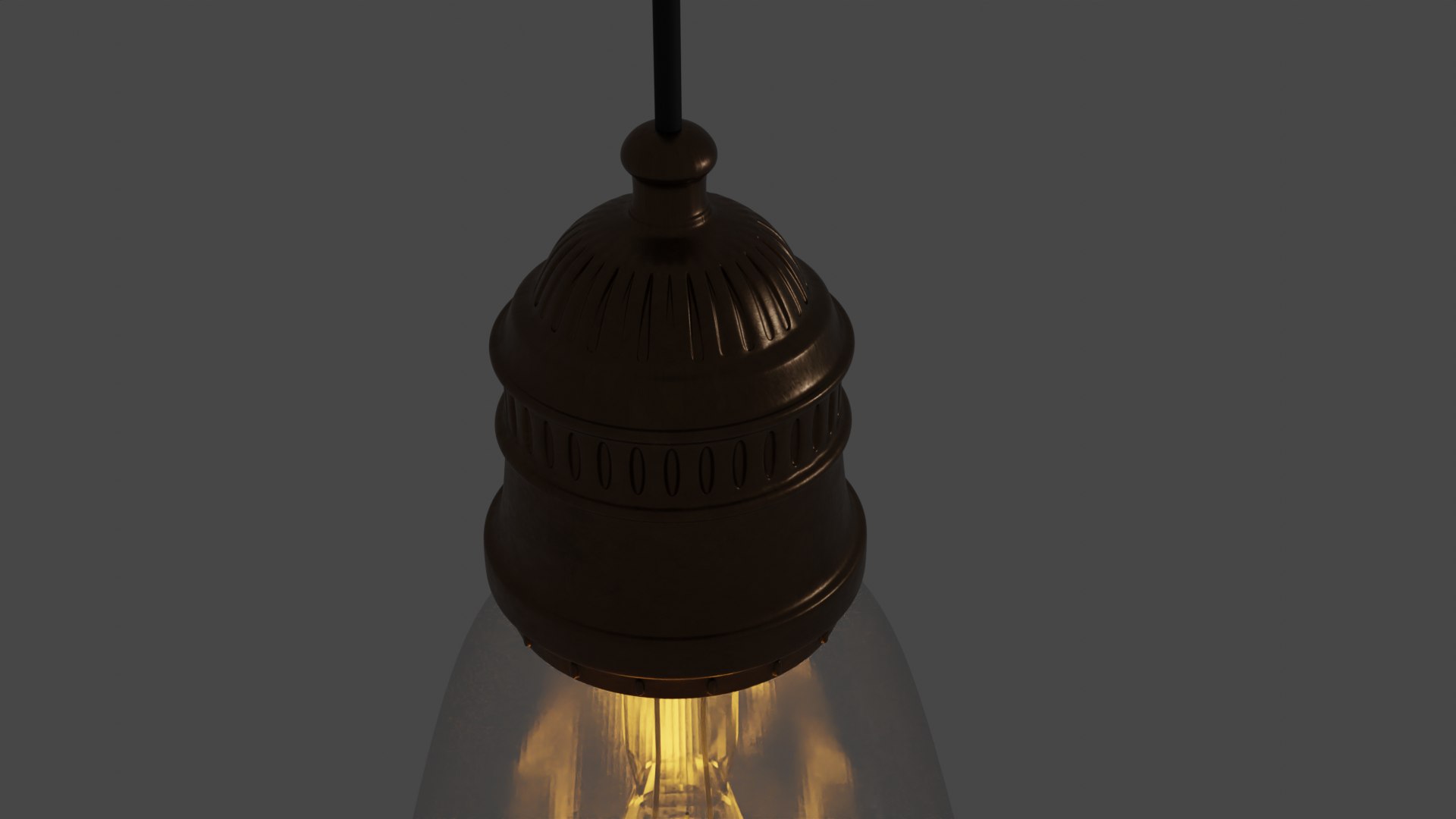 3D Edison Lamp Model - TurboSquid 2389578