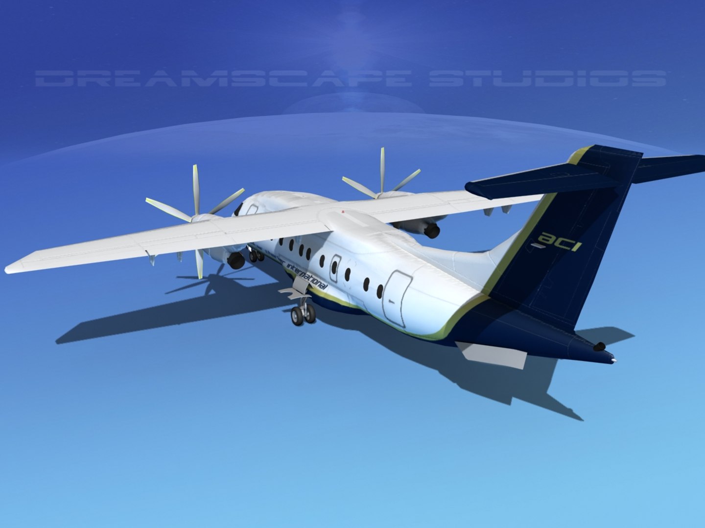 3d Dxf Propellers Dornier Turboprop
