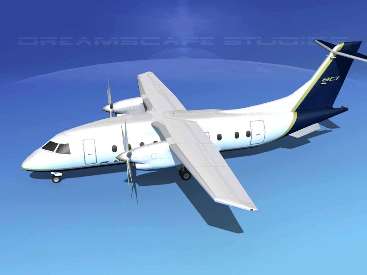 3d Dxf Propellers Dornier Turboprop