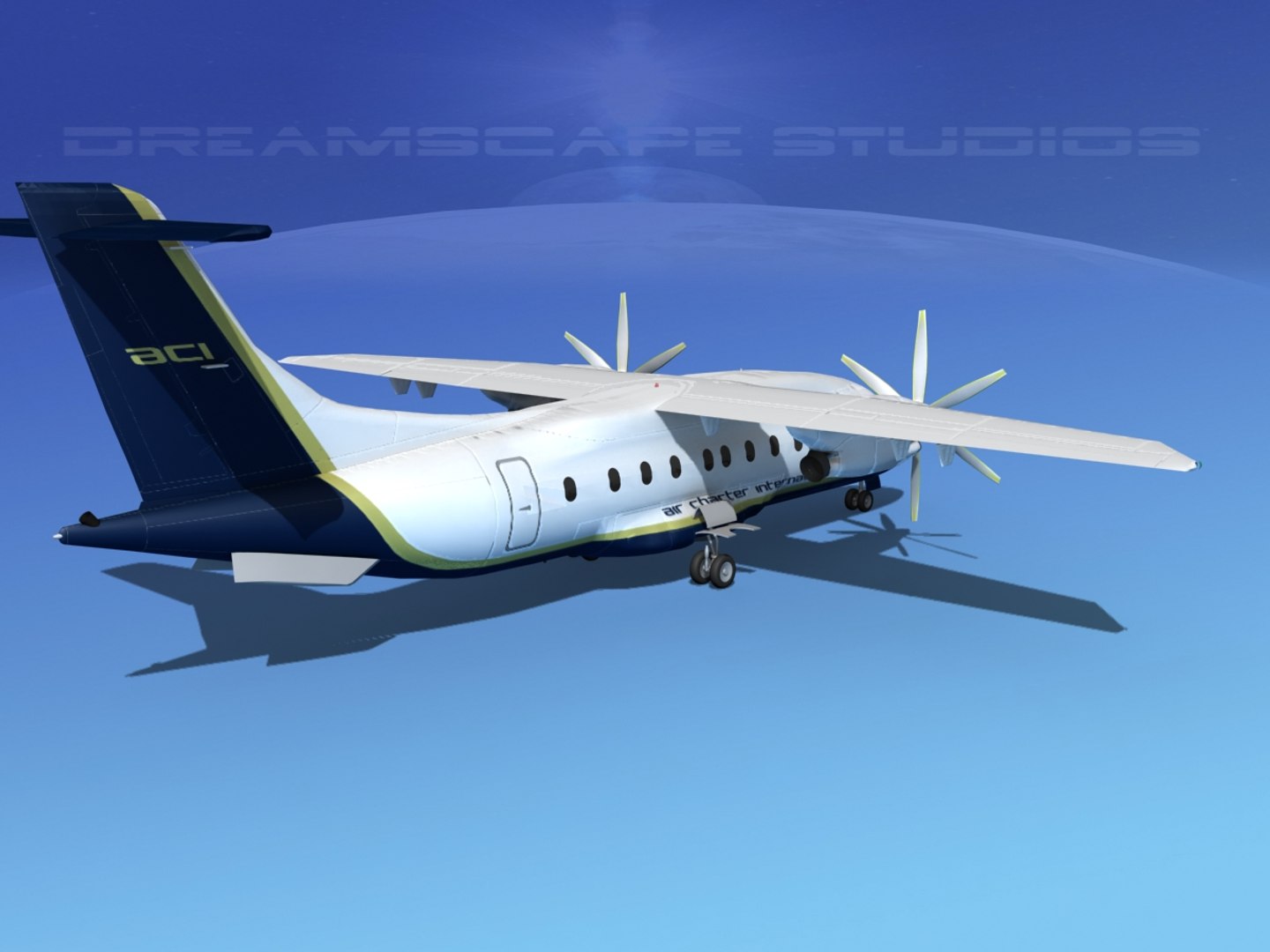 3d Dxf Propellers Dornier Turboprop