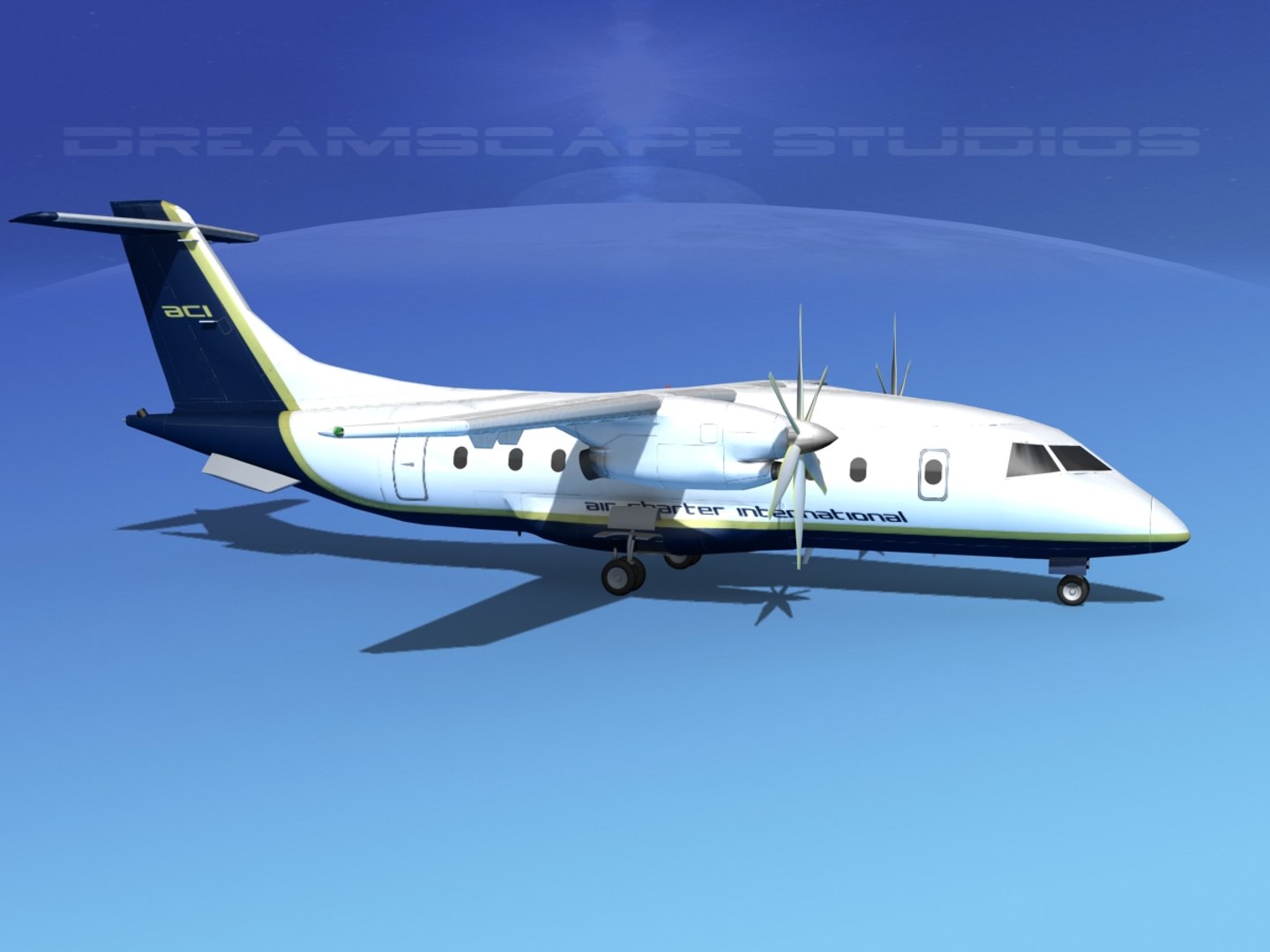 3d Dxf Propellers Dornier Turboprop