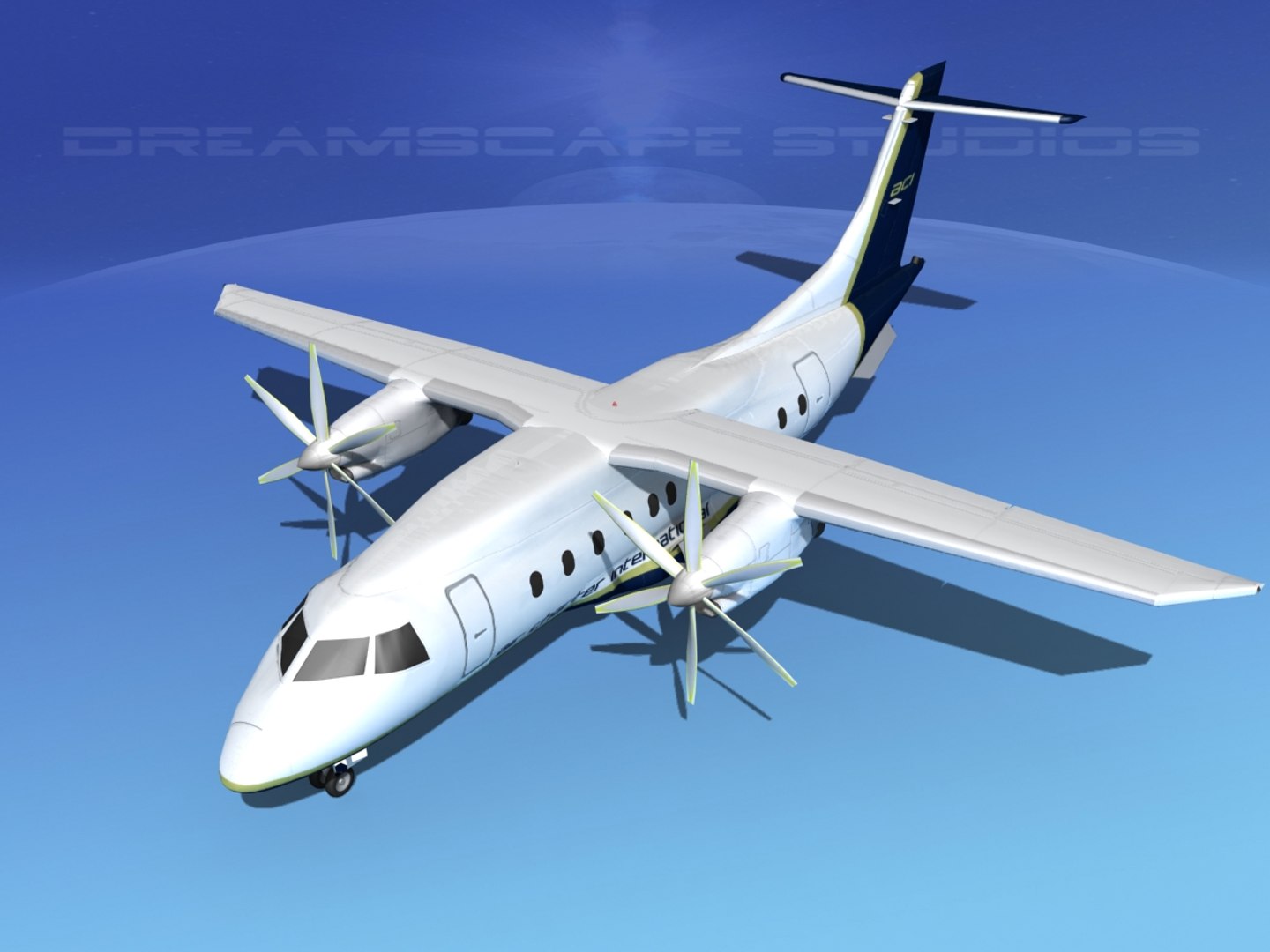 3d Dxf Propellers Dornier Turboprop
