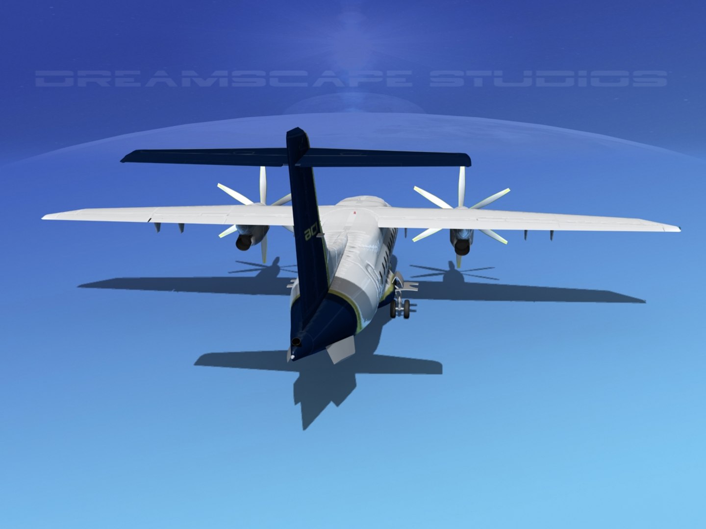 3d Dxf Propellers Dornier Turboprop