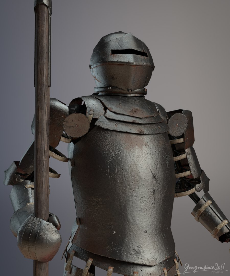 Medieval Plate Armor 3D - TurboSquid 1247423