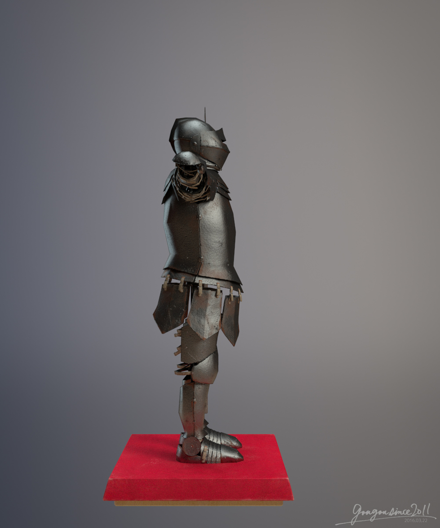Medieval plate armor 3D - TurboSquid 1247423