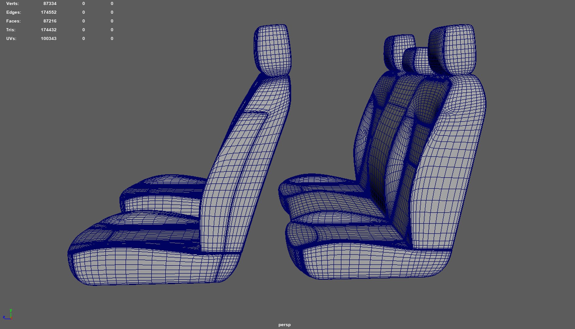 Car Seat 014 3D - TurboSquid 1974764