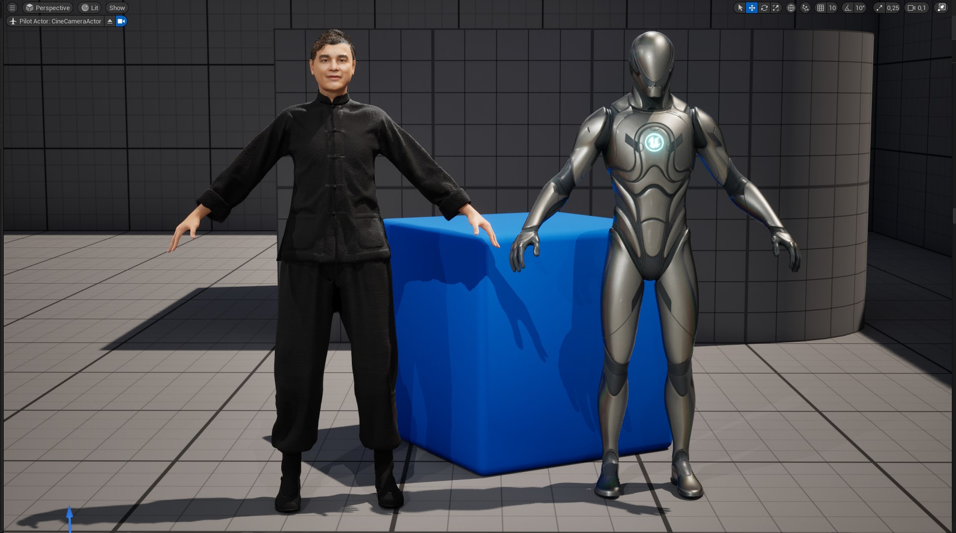 3D Model Realistic Asian Kung Fu Master Male Character - TurboSquid 2428181