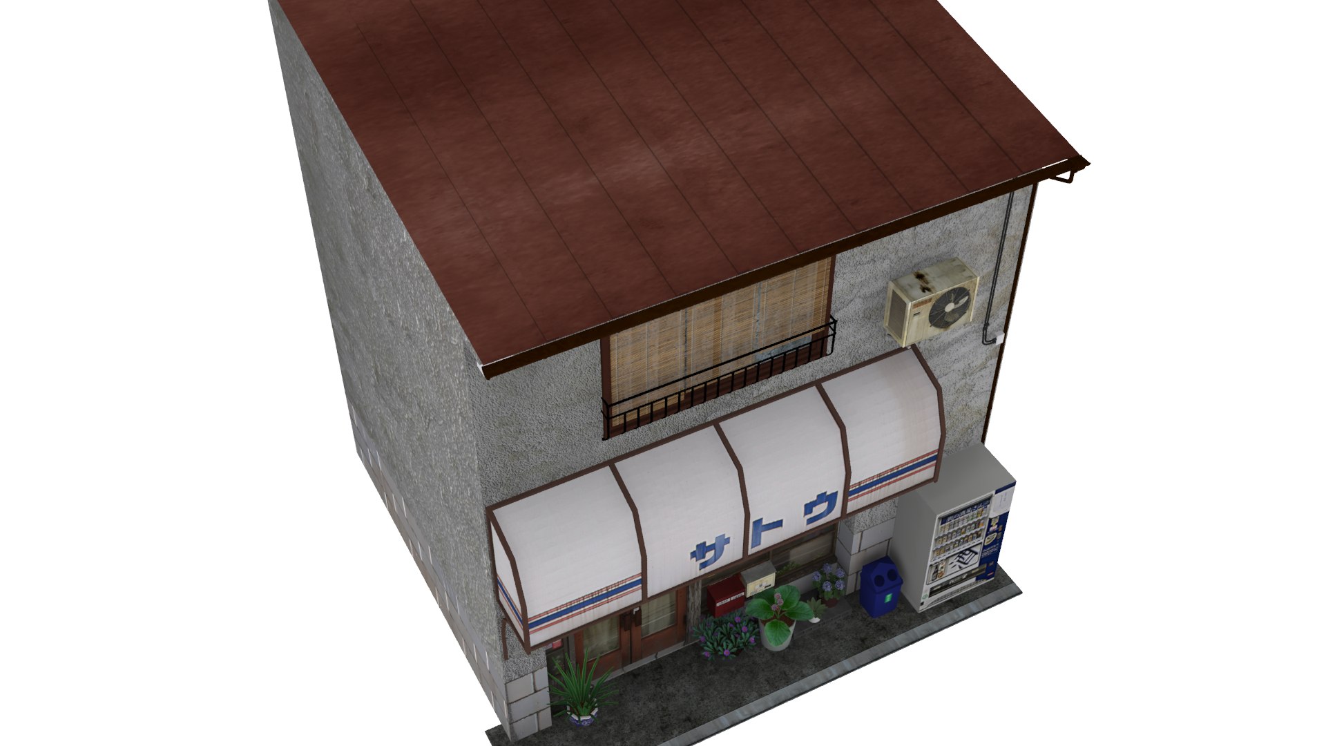 3D Old Tokyo Store - TurboSquid 1447476