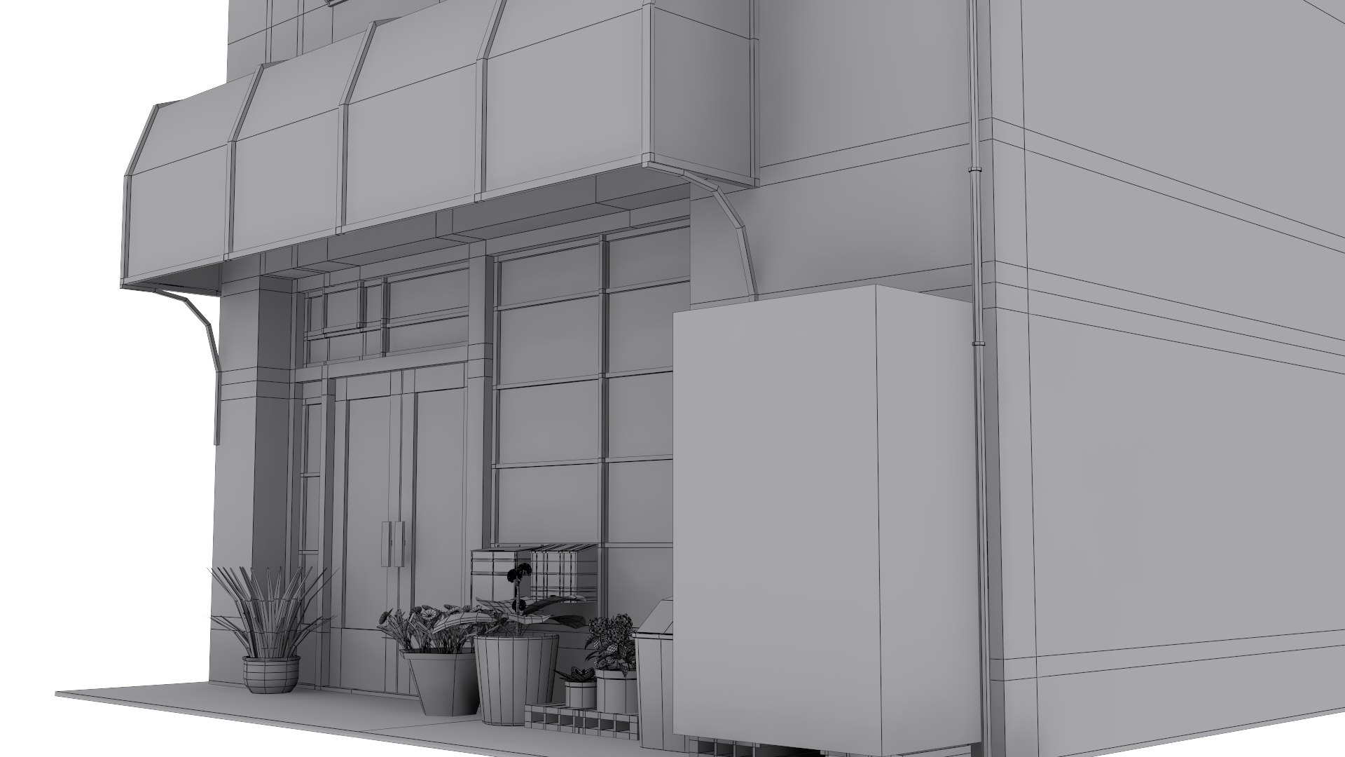 3D old tokyo store - TurboSquid 1447476