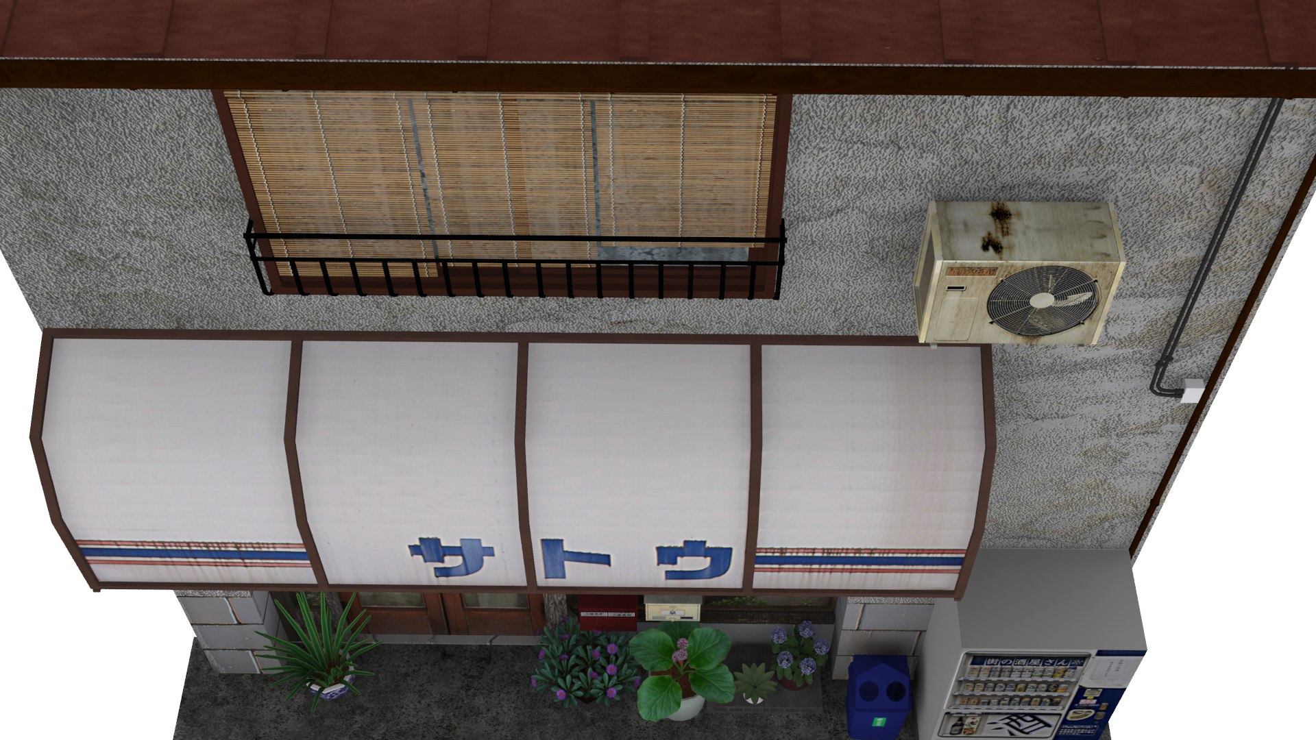 3D old tokyo store - TurboSquid 1447476