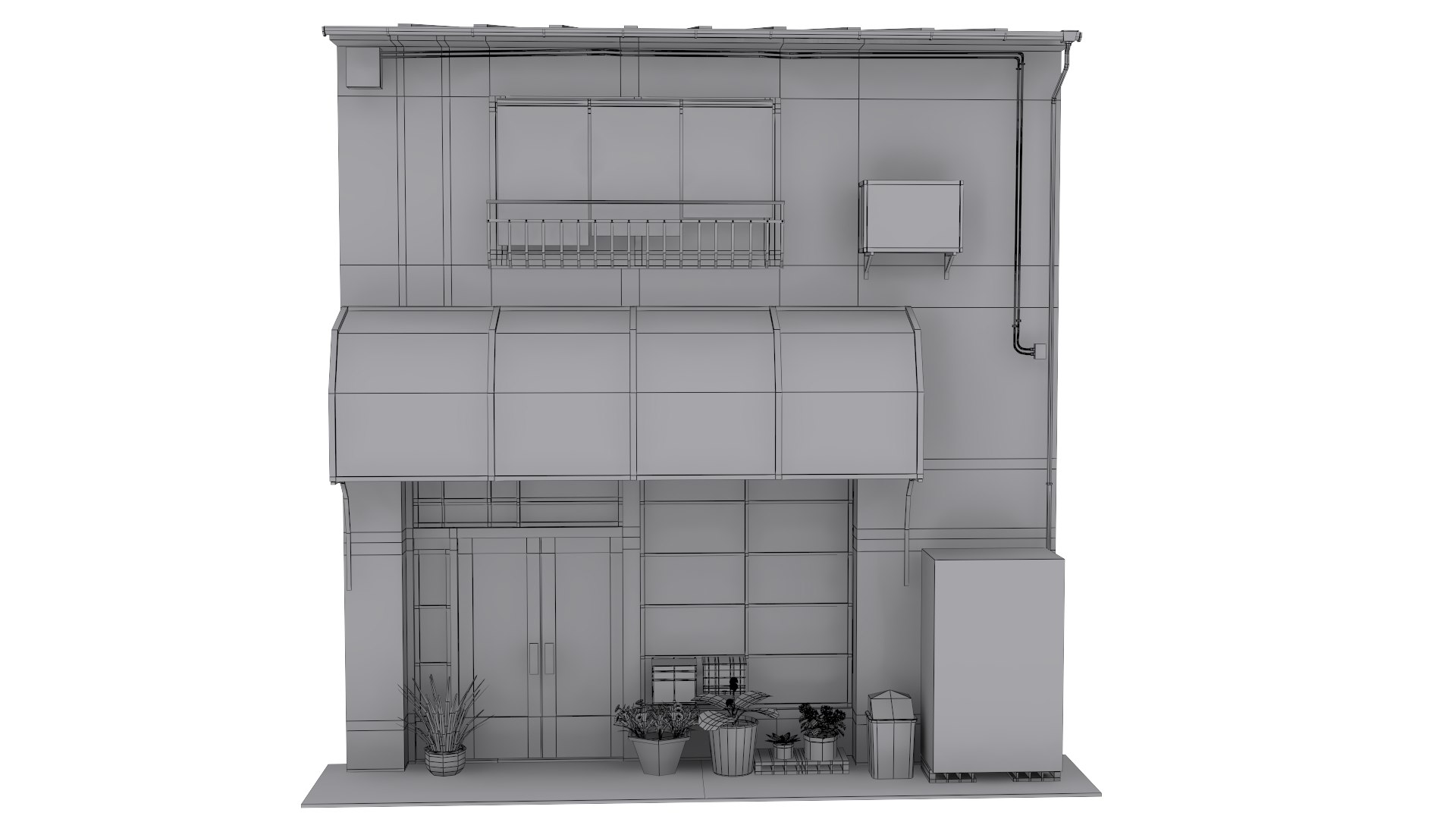 3D old tokyo store - TurboSquid 1447476