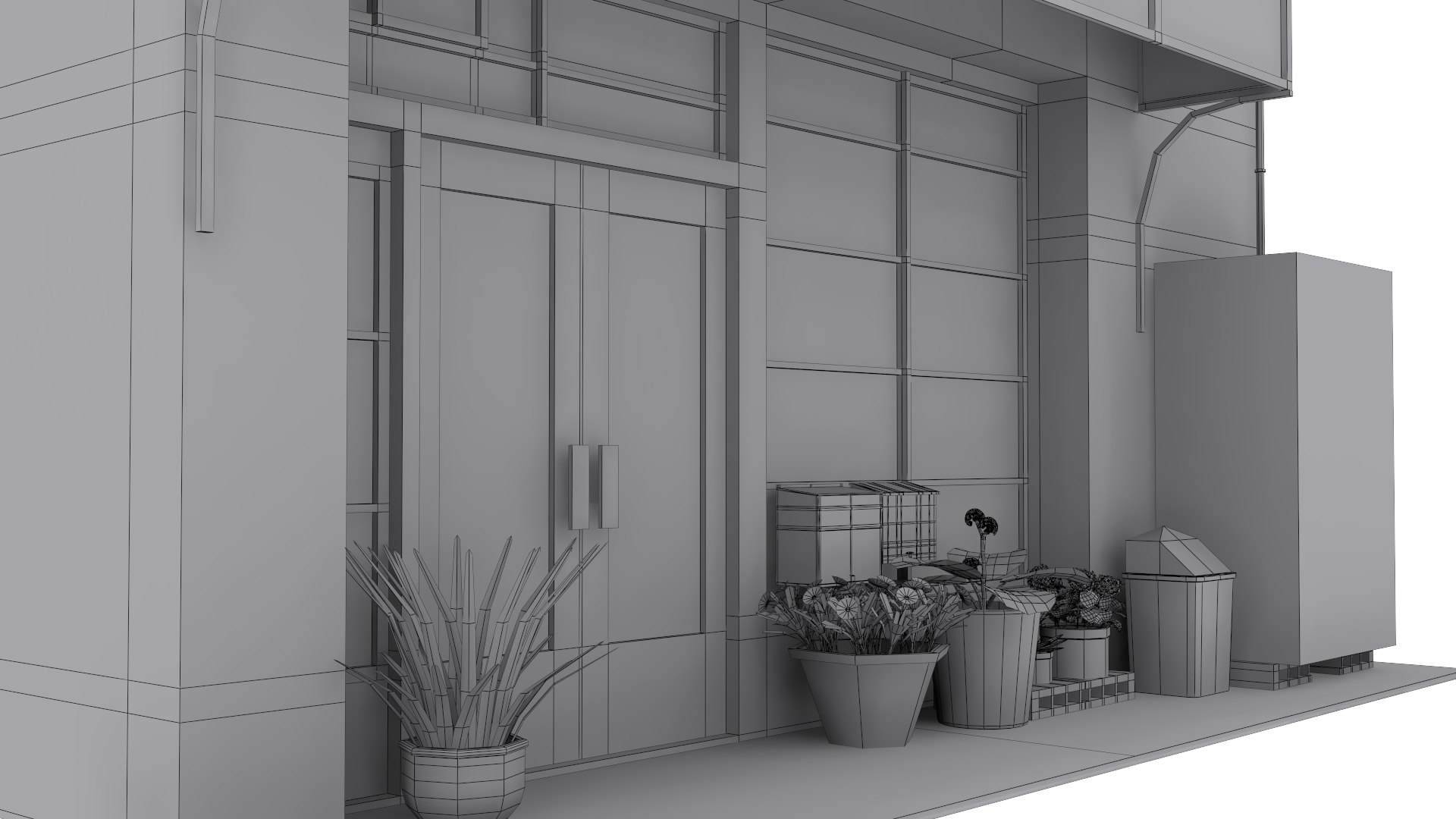 3D old tokyo store - TurboSquid 1447476