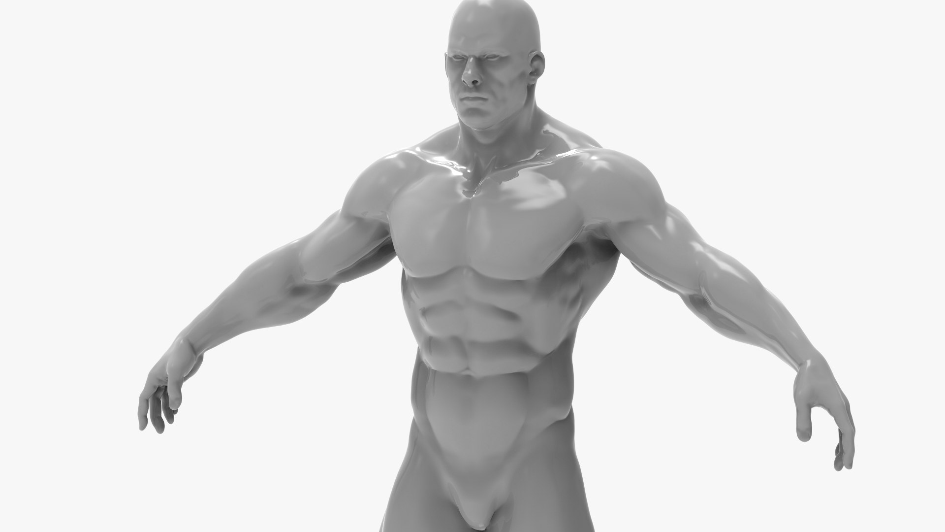Muscle Man Character 3D - TurboSquid 2188649