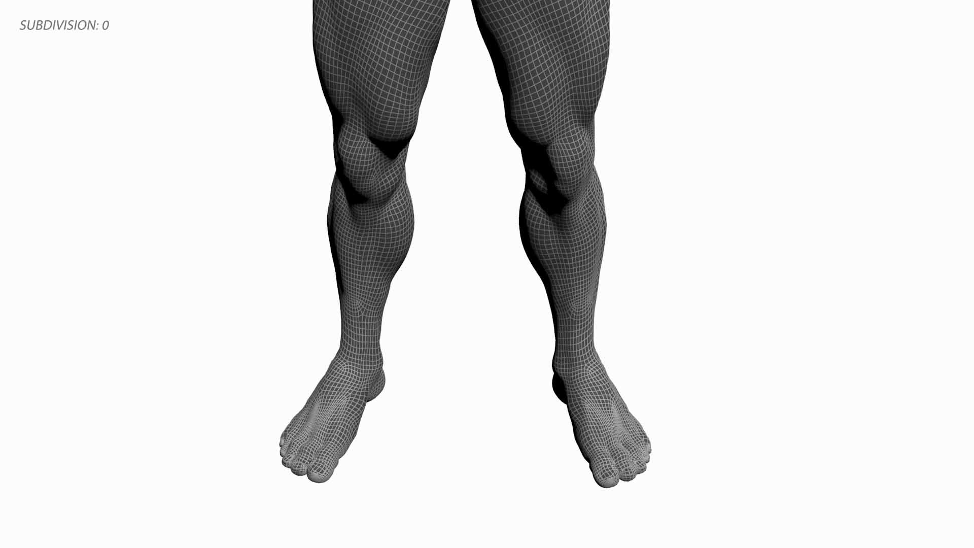 Muscle Man Character 3D - TurboSquid 2188649